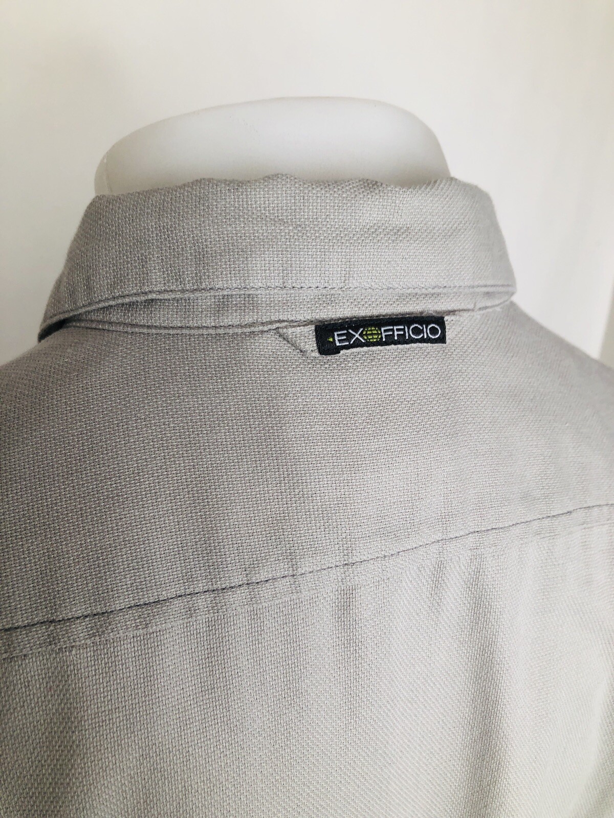 ExOFFICIO / INSECT SHIELD Mens Md. Outdoor Shirt - Gem