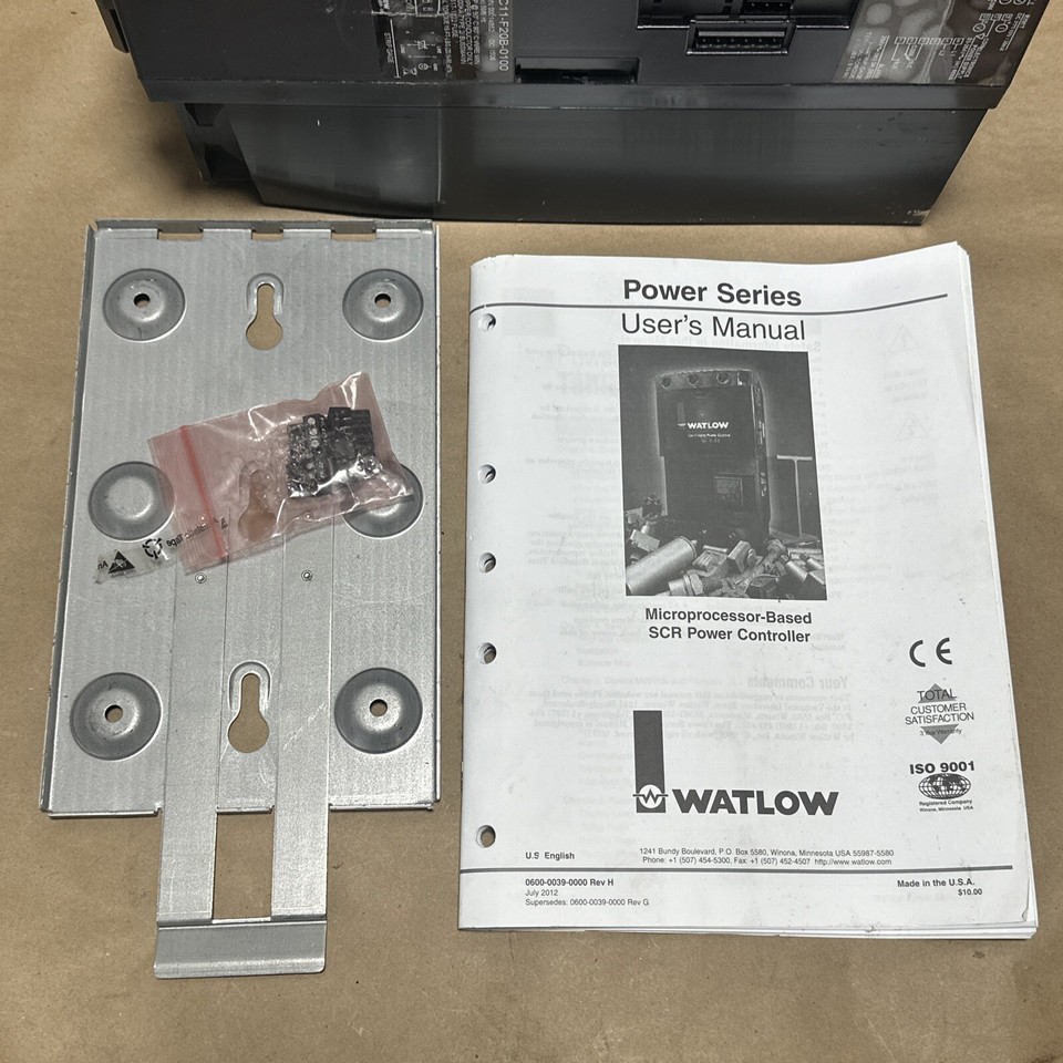 NEW- Watlow Power Series Solid State Power Control PC11-F20B-0100 480V ...