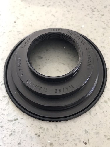 Leitz Leica Bellows II 16558 Lens Head Adapter Ring For 65mm & 90mm ...