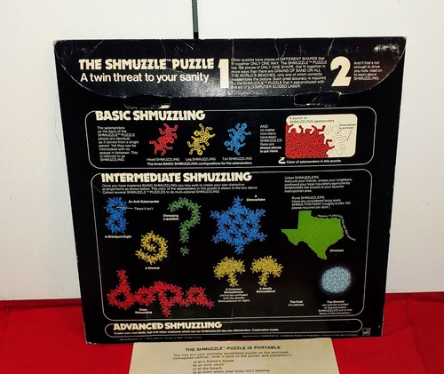 1979 SHMUZZLE PUZZLE - "THE KISS" 168 Pieces Complete Vintage Retro ...