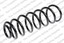 LESJOFORS 4215621 Suspension Coil Spring Rear Fits CITROEN Dispatch ...