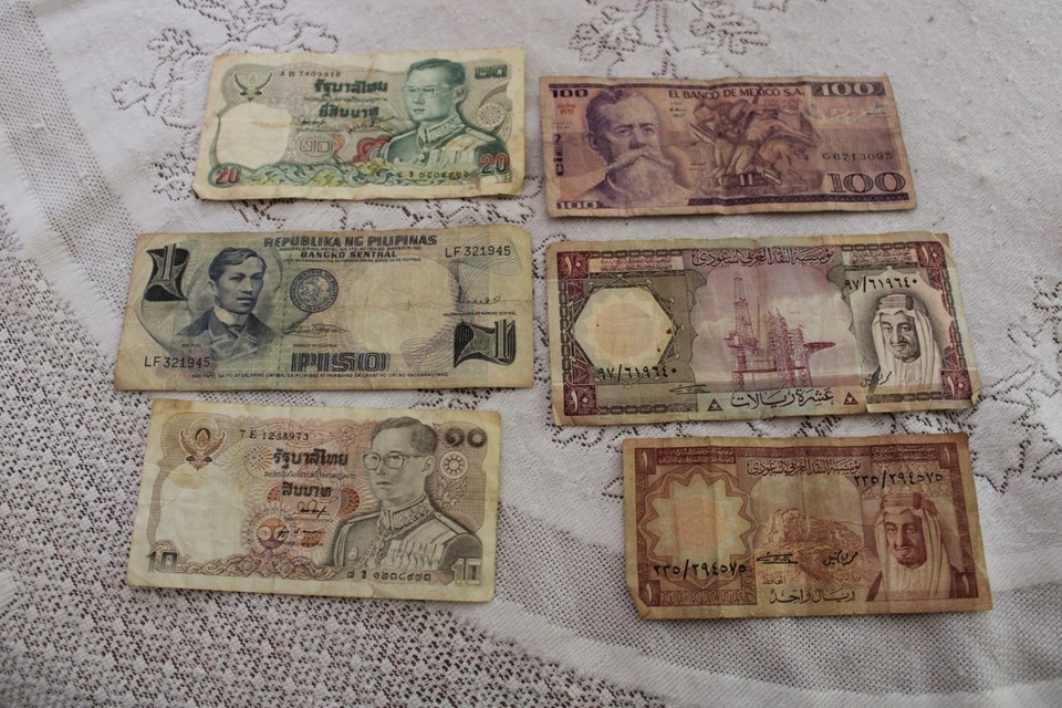 foreign currency lot old paper currency | eBay