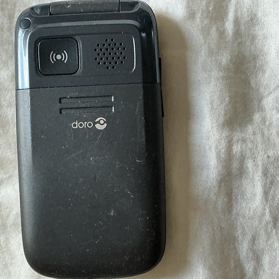 DORO PHONE EASY 611 FLIP BIG BUTTON GREY MOBILE PHONE - TESCO LOCKED ...