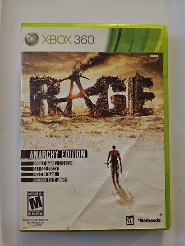 Bethesda's Rage XBox360 w/Box and Booklet | eBay