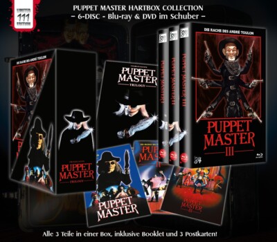 Puppet Master 1+2+3 Hartbox (Keilschuber) 84 Entertainment - lim. 111 - NEU/OVP | eBay.de