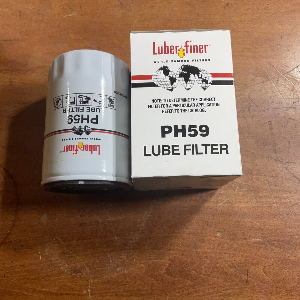 NEW LUBER-FINER ENGINE OIL FILTER PH59 Replaces 51522 B30 LF487 PH3429 ...
