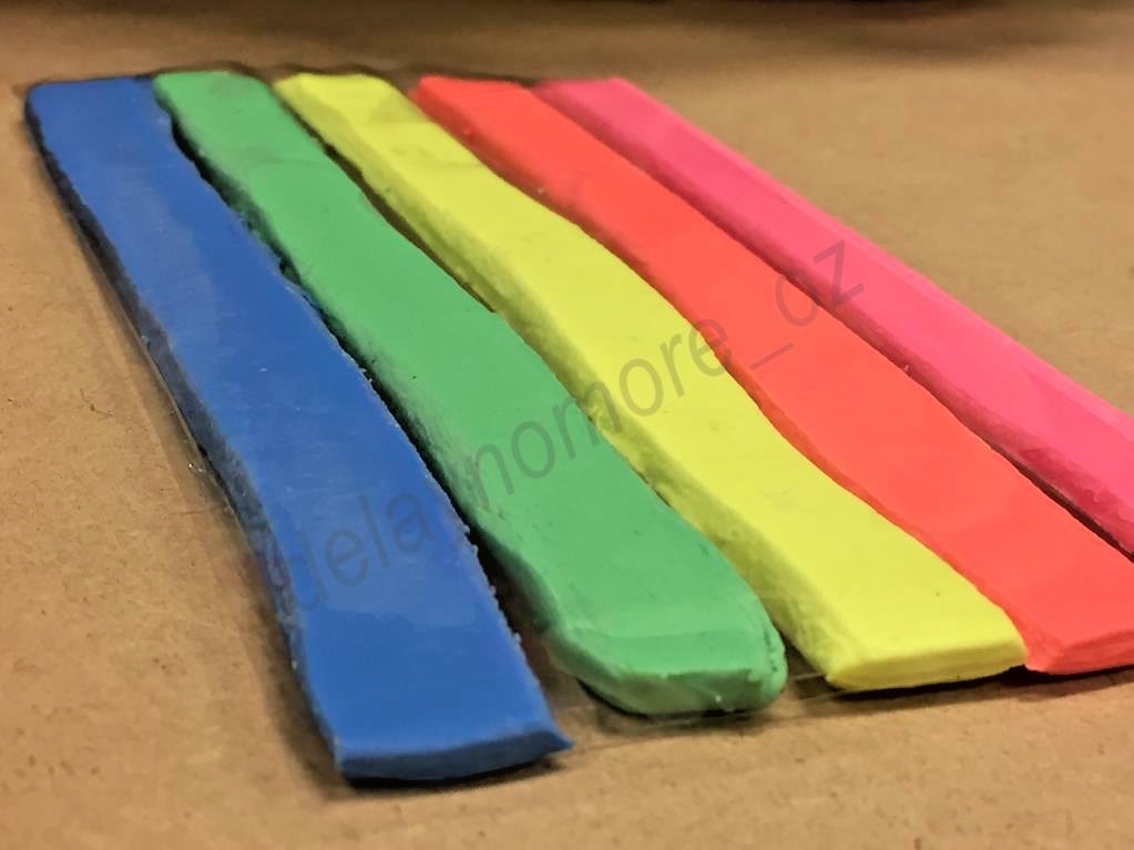 70g Adhesive Tack Neon Colour Reusable Tac Blu Tak Multi purpose ...