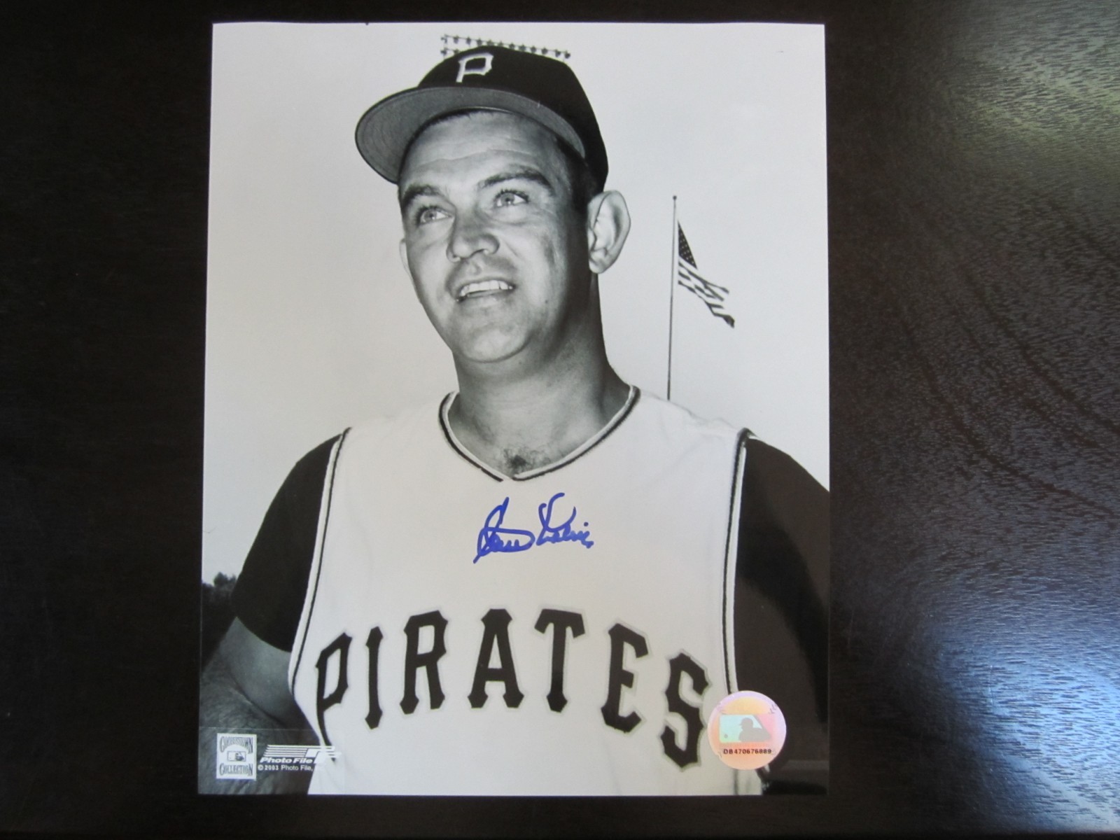 CLEM LABINE AUTOGRAPH 8 X 10 PHOTO Pittsburgh Pirates Name Only | eBay