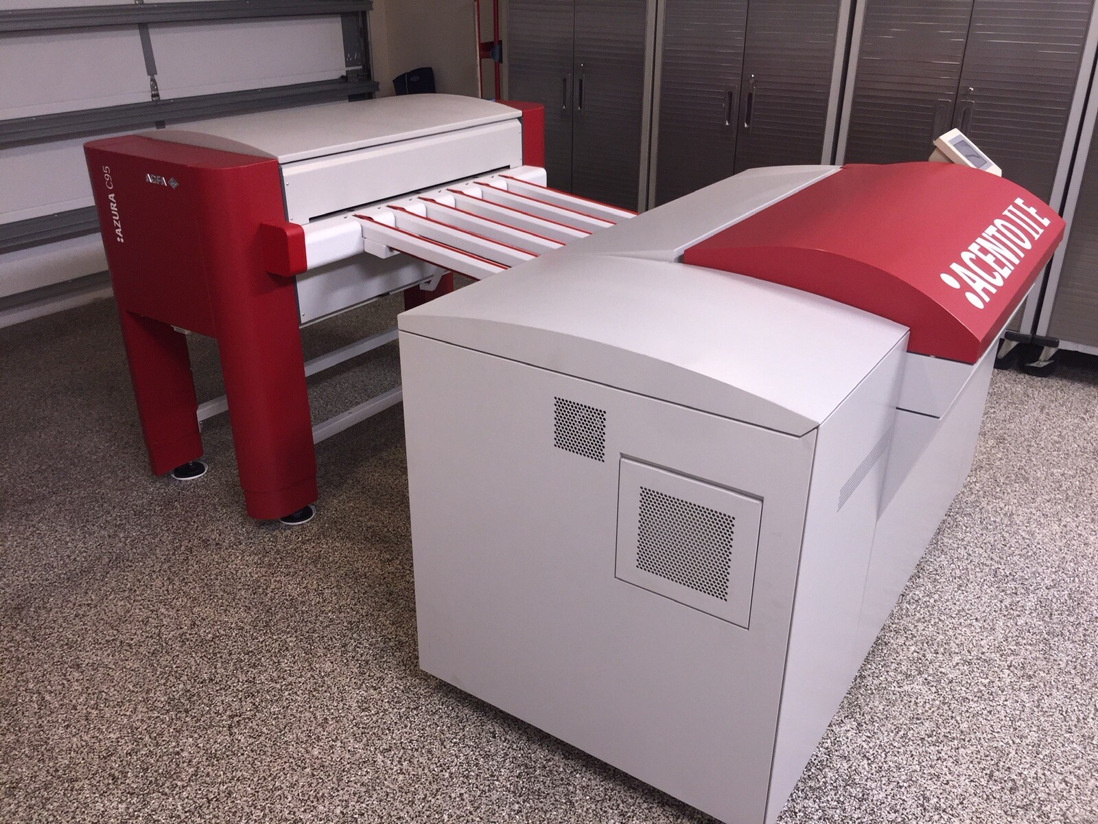 Screen Platerite 4300 CTP Platesetter Agfa Branded With C95 Wash Out ...