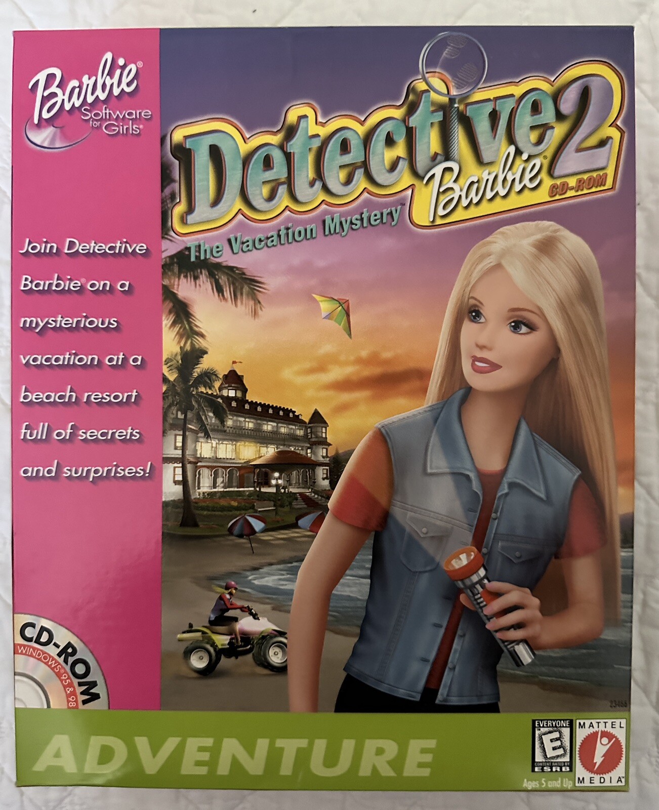 Barbie Detective 2 The Vacation Mystery PC CD-ROM Game 1999 Mattel | eBay
