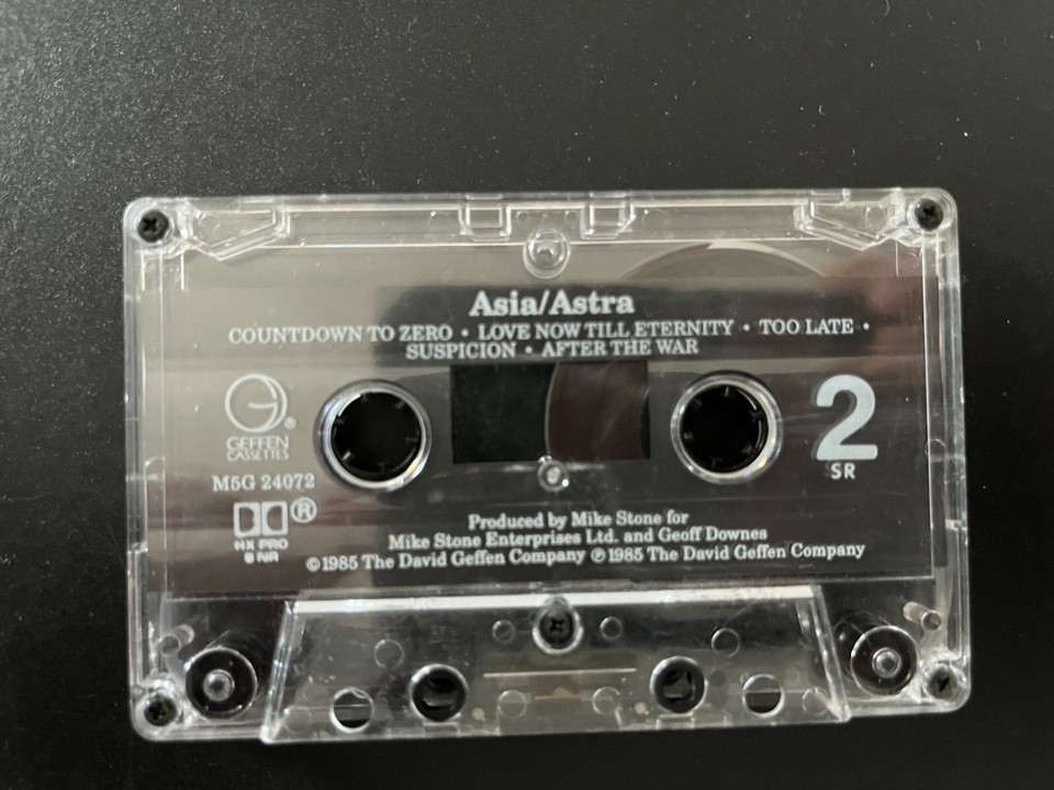 ASIA ~ ASTRA ~ Cassette Tape ~ 1985 ~ PLAY TESTED / SOUNDS GREAT! | eBay