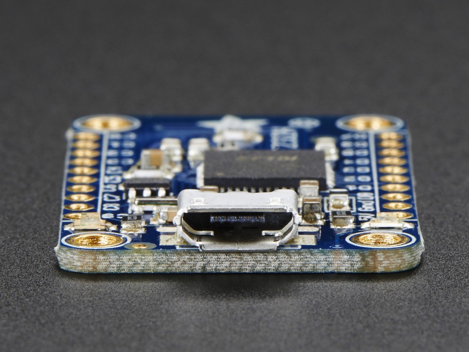 Adafruit FTDI FT232H Breakout, USB zu GPIO, SPI, I2C, UART, JTAG ...