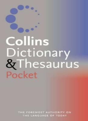 Collins Pocket Dictionary and Thesaurus (Dictionary/Thesaurus ...