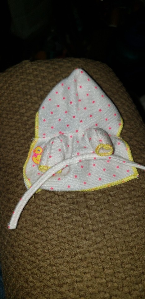 BARBIE DOLL CLOTHES KELLY WHITE PINK YELLOW DUCK BATH ROBE FASHION ...