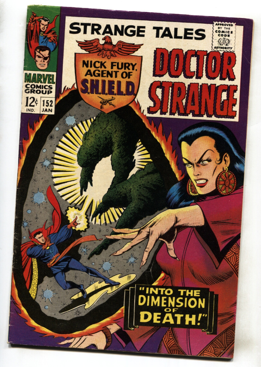 STRANGE TALES #152--comic book--DOCTOR STRANGE--NICK FURY--MARVEL | eBay