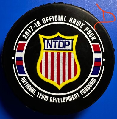 2017-2018 Team USA/National Team Development Program Official Game Puck | eBay
