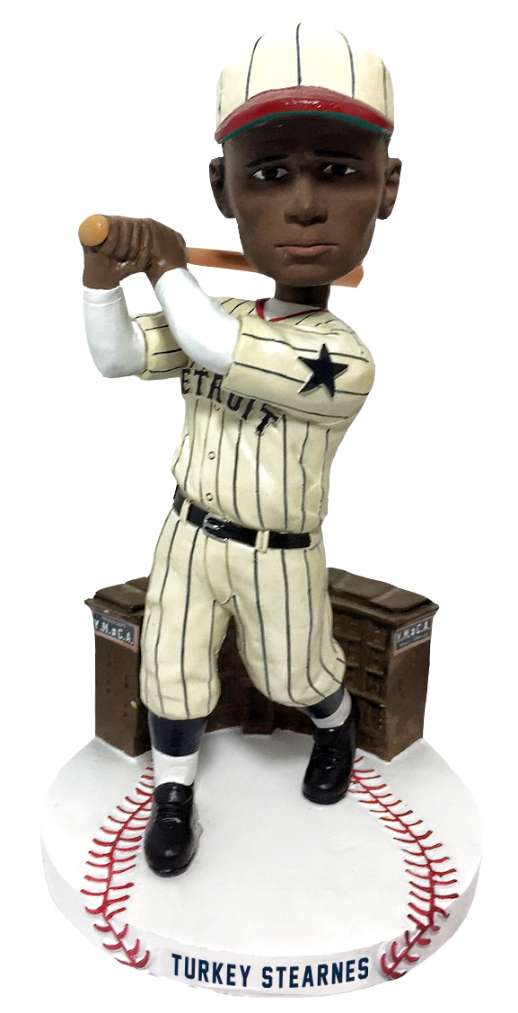 Turkey Stearnes Detroit Stars Limited Edition Bobblehead Negro Leagues ...