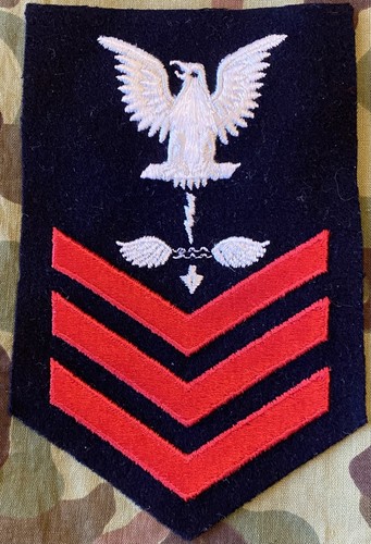 US Navy Rate Aviation Anti-Submarine Warfare Technician 1st Class patch ...