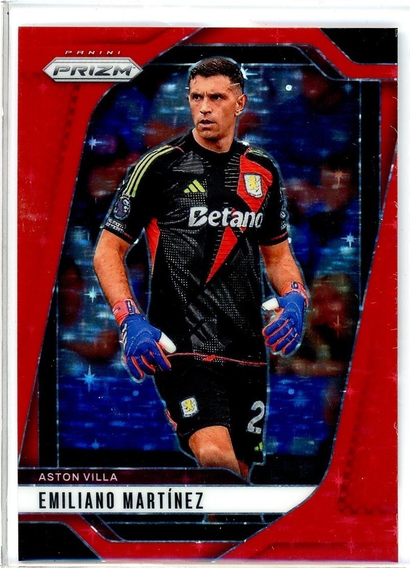 2024-25 Panini Prizm Premier League - Emiliano Martinez #69 Red Stars ...