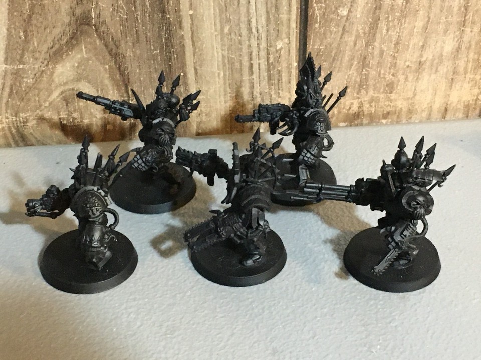 A26196 WARHAMMER 40K CHAOS SPACE MARINES CSM CUSTOM TERMINATORS GW | eBay