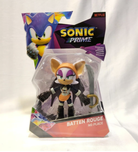 Jakks Sonic Prime Batten Rouge 5" Figure - Articulated Action Toy ...
