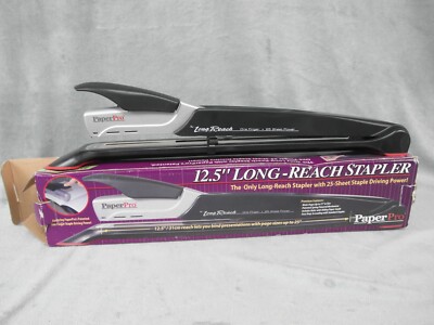 Paper Pro The Long Reach One Finger Black Red 25 Paper Sheet Power ...