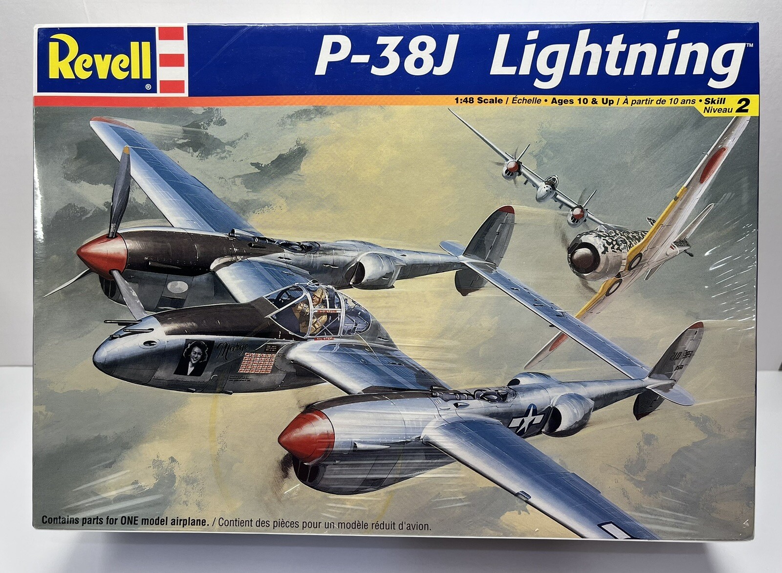 Revell P-38J Lightning Lockheed Martin Model Kit 1:48 Scale #85-5479 | eBay