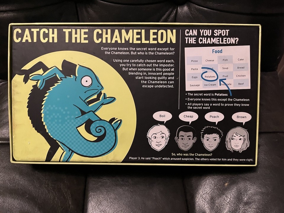 The Chameleon Board Game | eBay