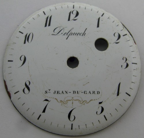 French porcelain Watch Dial 42.7 mm chain fusee from 19 century | eBay