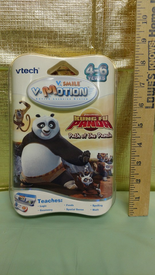 Kung Fu Panda Vtech Educational Learning Game Cartridge Vmotion Vsmile ...