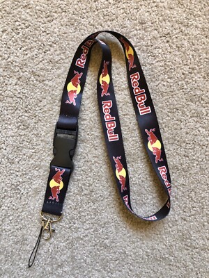 RED BULL Lanyard (L: 53cm x W: 2.5cm) / keychain Good Quality Brand New ...