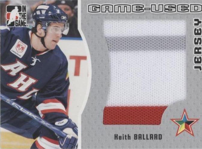 2005-06 In the Game Heroes and Prospects - Game-Used Jersey Keith ...
