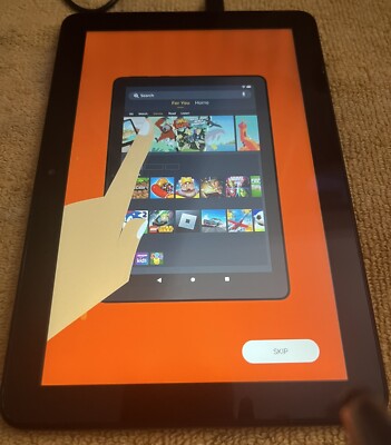 Amazon Fire HD 8 10th Gen. 32 GB Tablet Wi-Fi 8" - Black Model K72LL4 ...
