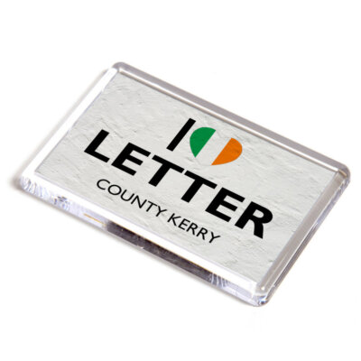 FRIDGE MAGNET - I Love Letter, County Kerry - Ireland | eBay UK