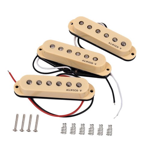 electric guitar pickup humbucker single coil pickup set, 6 strings, | eBay