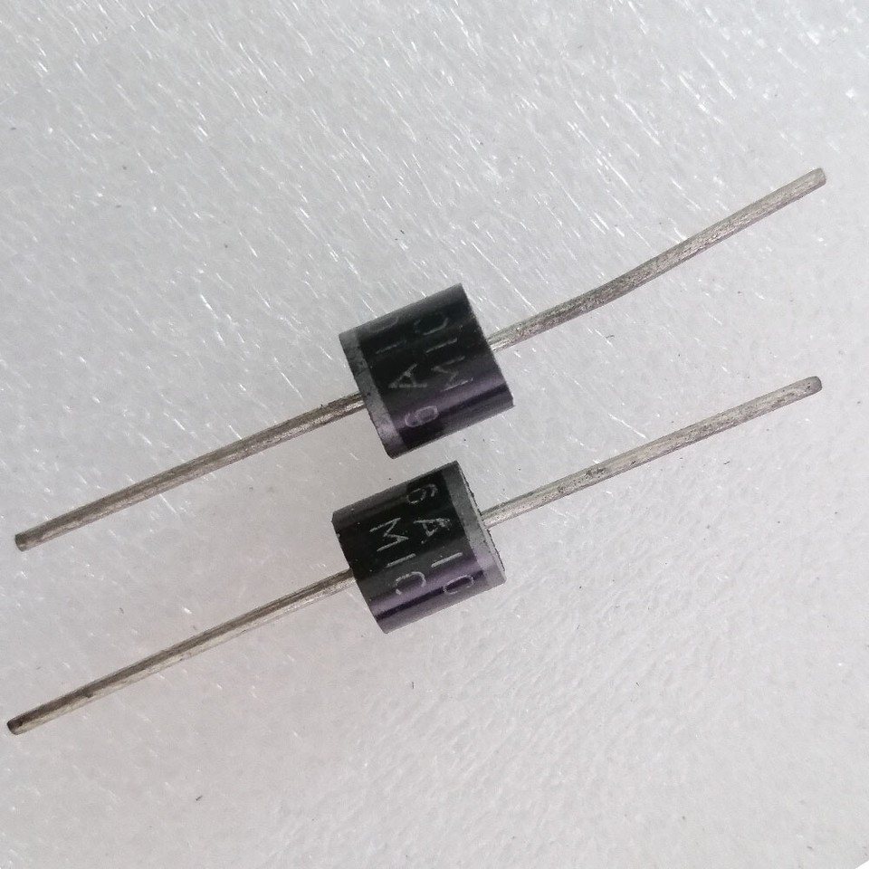 10pcs MIC Axial Rectifier Diode 6A10 6A1000V 6amp | eBay