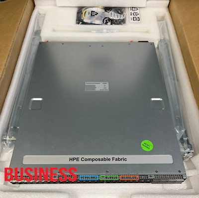 HPE 3180 8-port QSFP28 and 48-port 10 25GbE Front-to-Back Switch R1N25A ...