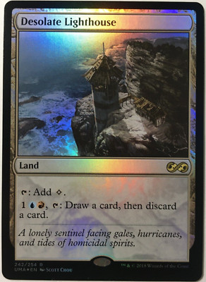 MTG DESOLATE LIGHTHOUSE 242/254 ULTIMATE MASTERS RARE FOIL NEAR MINT | eBay
