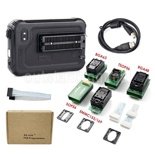 XGecu T56 Universal USB Chip Programmer and 5 Adapters Supporting 33000+ ICs ot2 | eBay