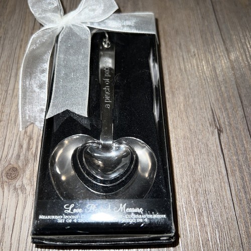 Kate Aspen Love Beyond Measure Heart Shape Measuring Spoons Set of 4 ...