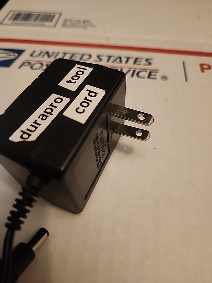 DuraPro Palmpro 7.5 Volt Drill Tool Ac Adapter Power Cord 06-155 Aec ...
