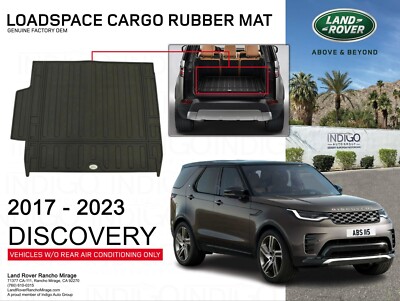 LAND ROVER REAR LOADSPACE CARGO RUBBER MAT DISCOVERY 5 WO/AC ...
