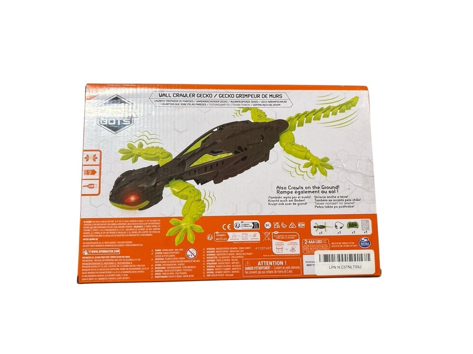 HEX BOTS Wallcrawler Gecko, Remote Control Robot Toy for Kids, Ages 4 ...