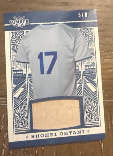 2025 Leaf Lumber Shohei Ohtani Game Used Bat Card #GL-107, 5/8 | eBay