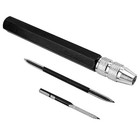 3PCS Deburring Scraper Tool Set, Adjustable Triangular Blade for Metal ...