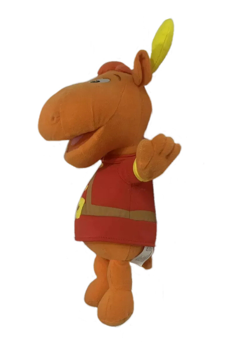 Vtg Nick Jr Backyardigans MOUNTIE TYRONE Sing & Explore 13" Plush ...