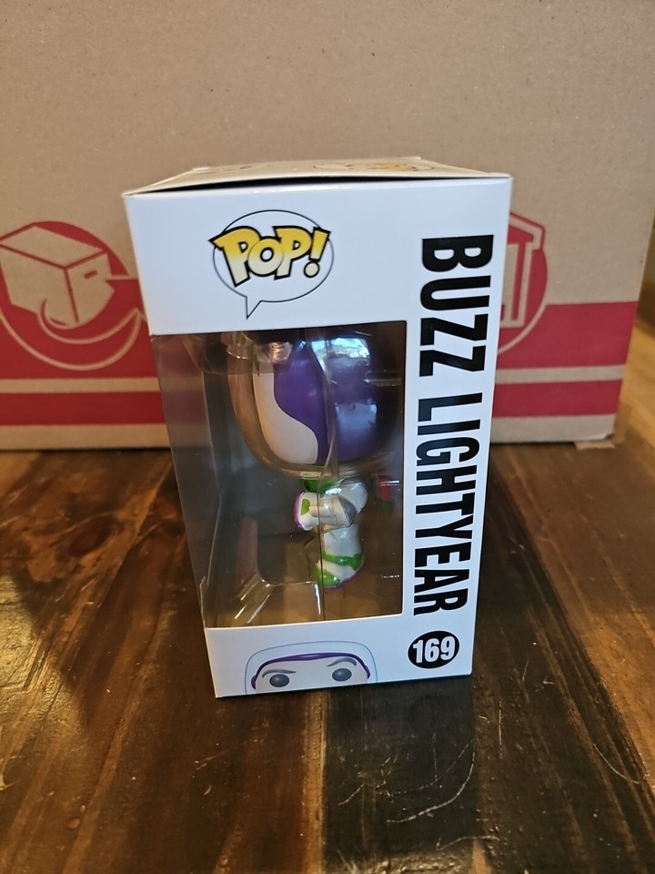Funko Pop Buzz Light-year 169 Toy Story 20th Anniversary Pop Protector ...