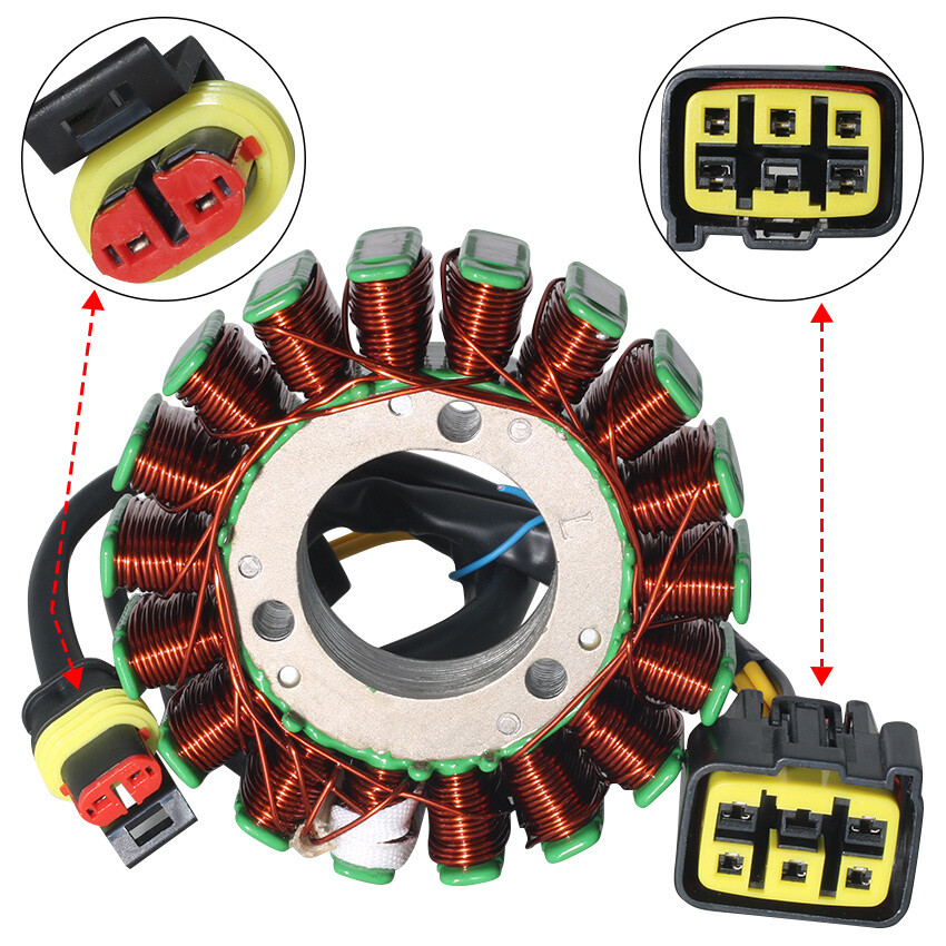 Magneto Generator Stator Coil for TM Racing EN250 MX250 EN300 2Temps ...