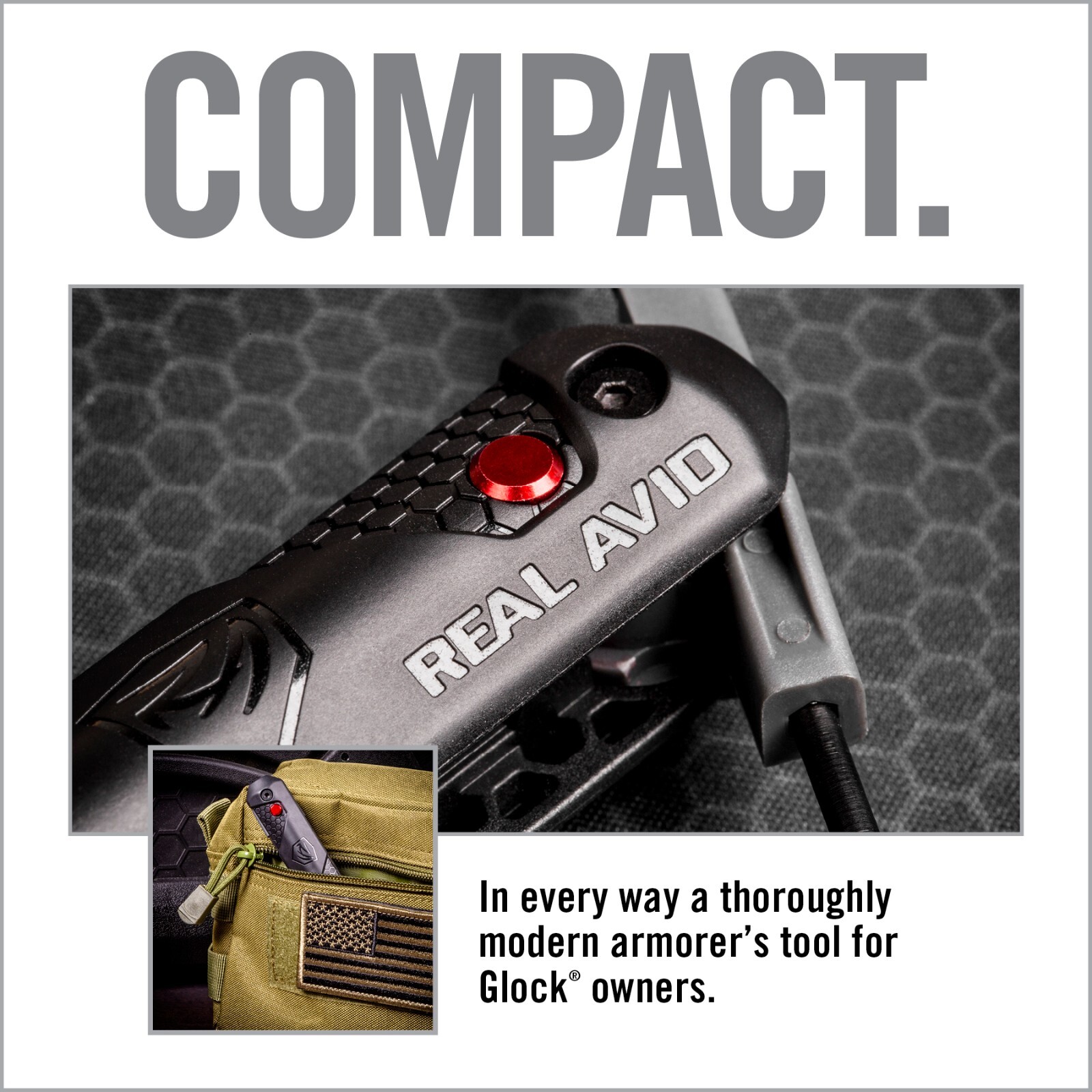 Real Avid 4-in-1 Multitool for Glock | Sight & Punch Tool, Screwdriver ...