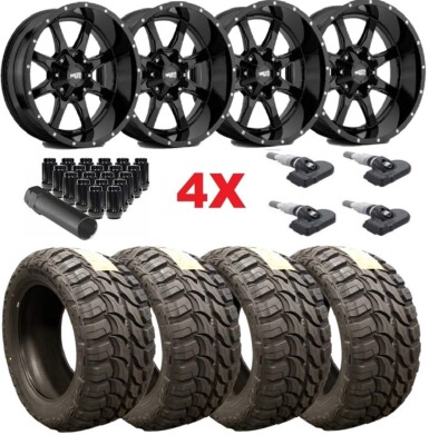 18 WHEEL TIRE 35 12.50 MT M/T 2500 3500 RAM F-250 F-350 NEW PACKAGE ...